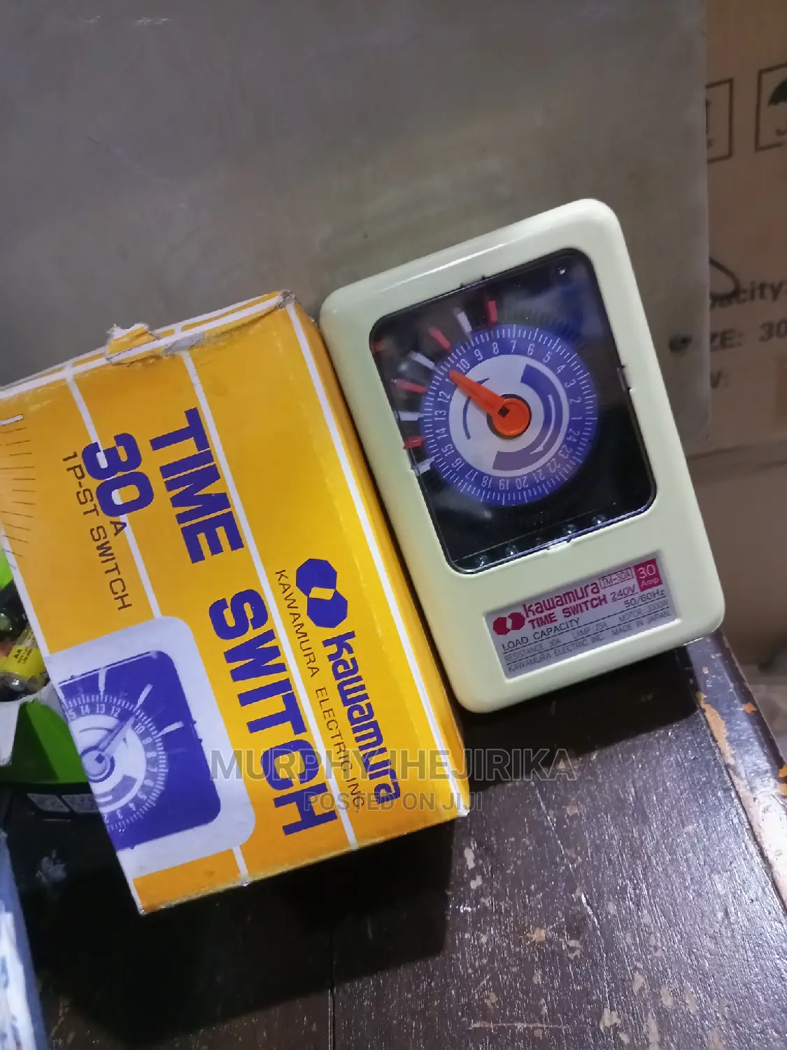 Kawamura Electric Timer TM 30A Time Switch 30A 240VAC In Lagos Island kawamura-electric-timer-tm-30a-time-switch-30a-240vac-in-lagos-island