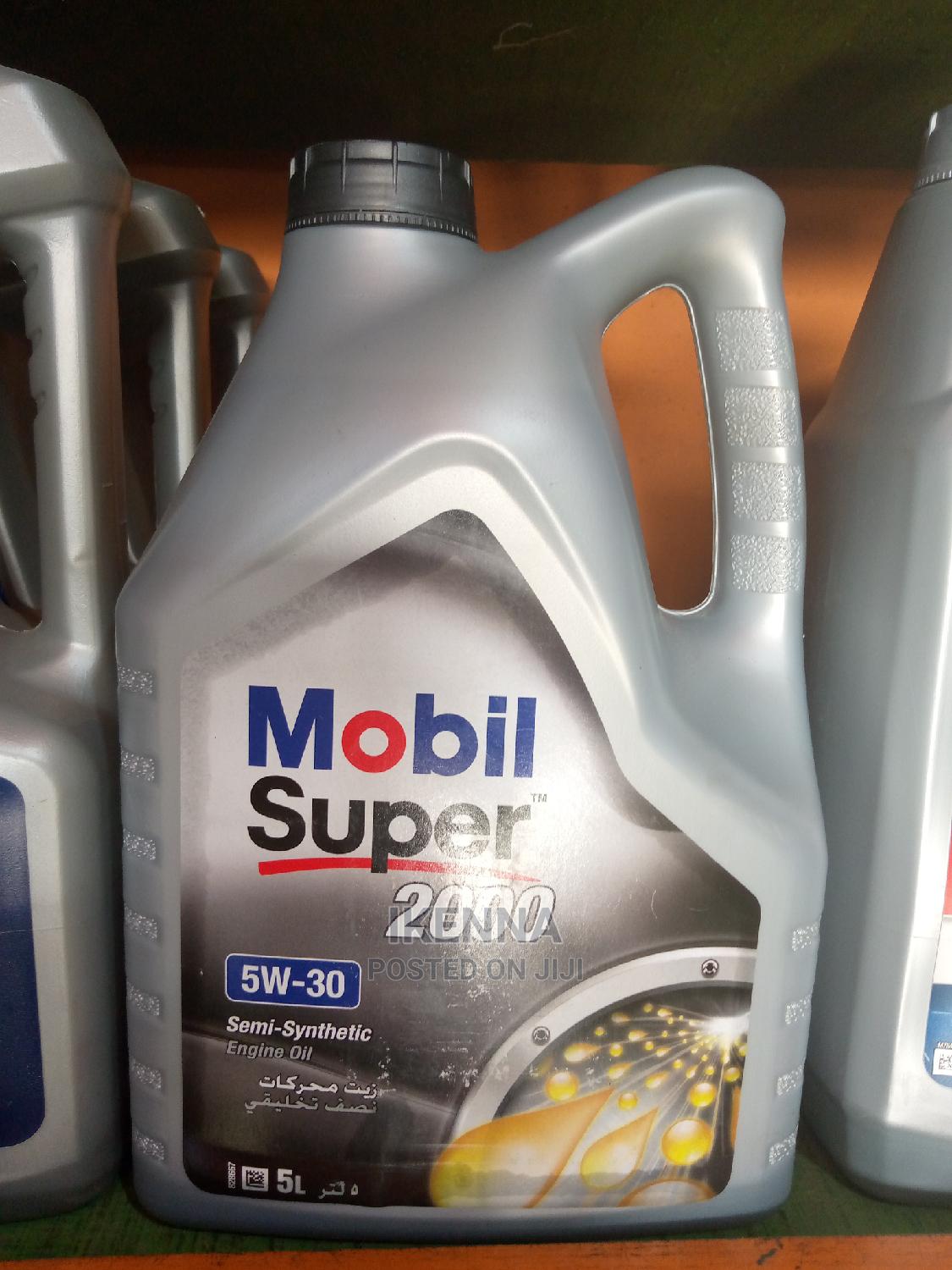 Mobil Super 2000 5W30 Semi Synthetic Engine Oil 5lit in Mushin ...