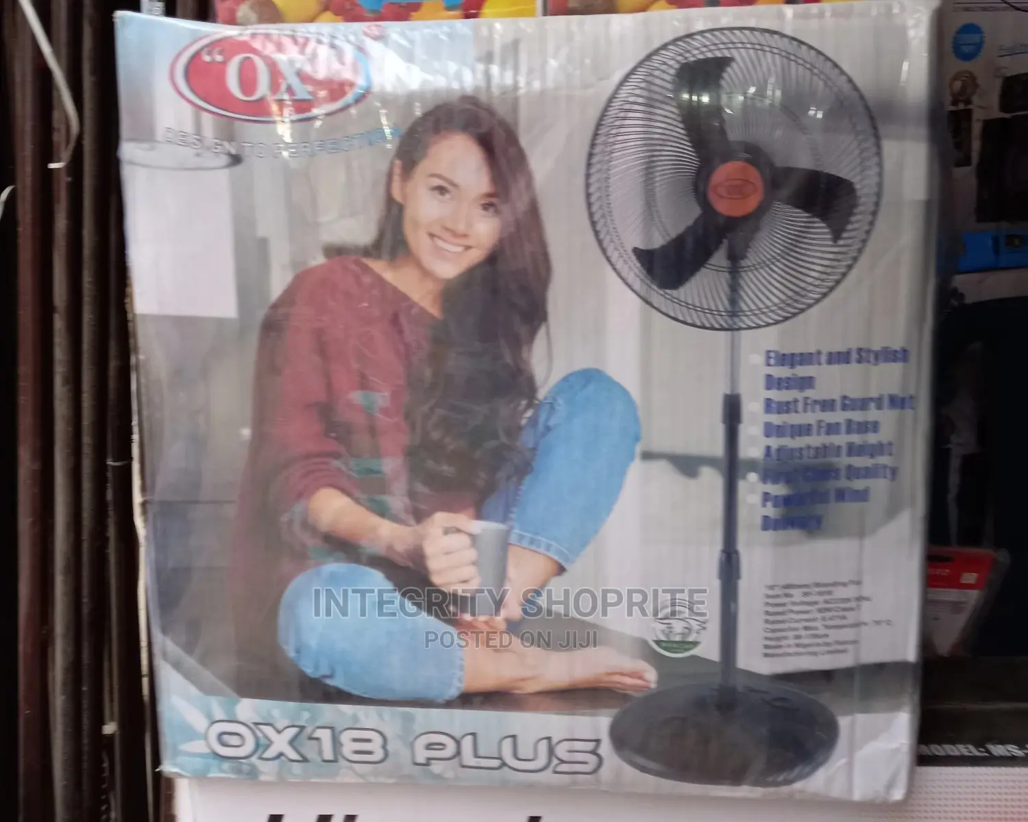 Ox 18" PLUS STANDING ELECTRIC FAN - 18 Inches in Lagos Island (Eko ...
