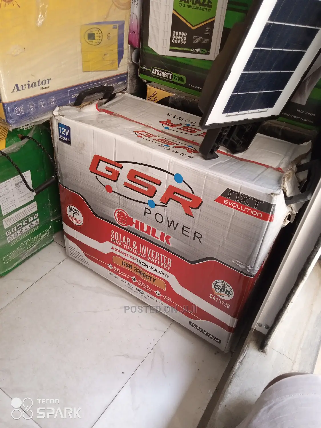 330ah Gsr Power Inverter Battery in Ikeja - Solar Energy, Kingsman ...