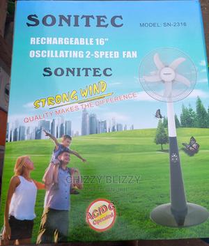 Sonitec 16inch Rechargeable Oscillating 2speed Fan in Lagos Island (Eko ...