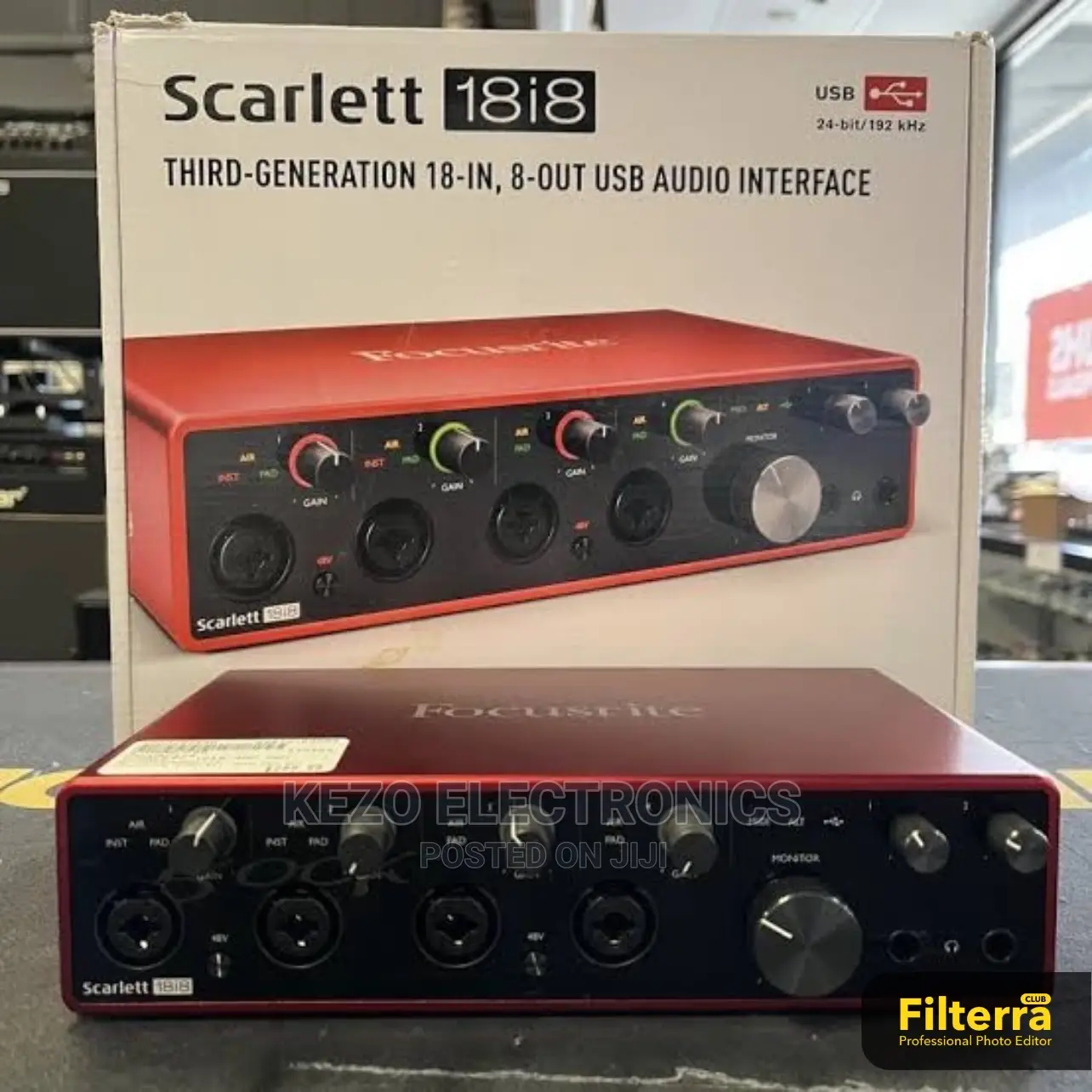 Scarlett Focusrite 18I8 3rd Generation in Ikeja - Audio & Music ...