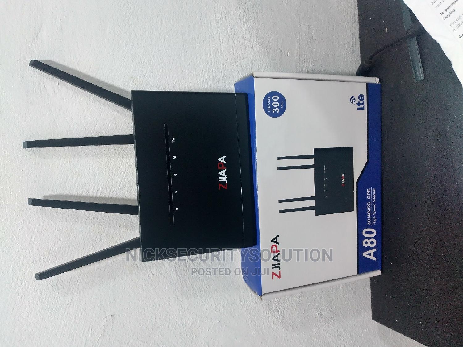 Zjiapa A80 Router [300mbps] Modified Modem /4g LTE Modifier in Ikeja ...