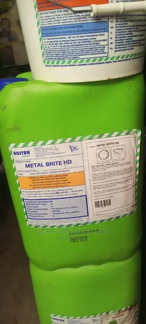 25ltrs Metal Bright Unitor Rust Remover in Port-Harcourt - Hand Tools ...