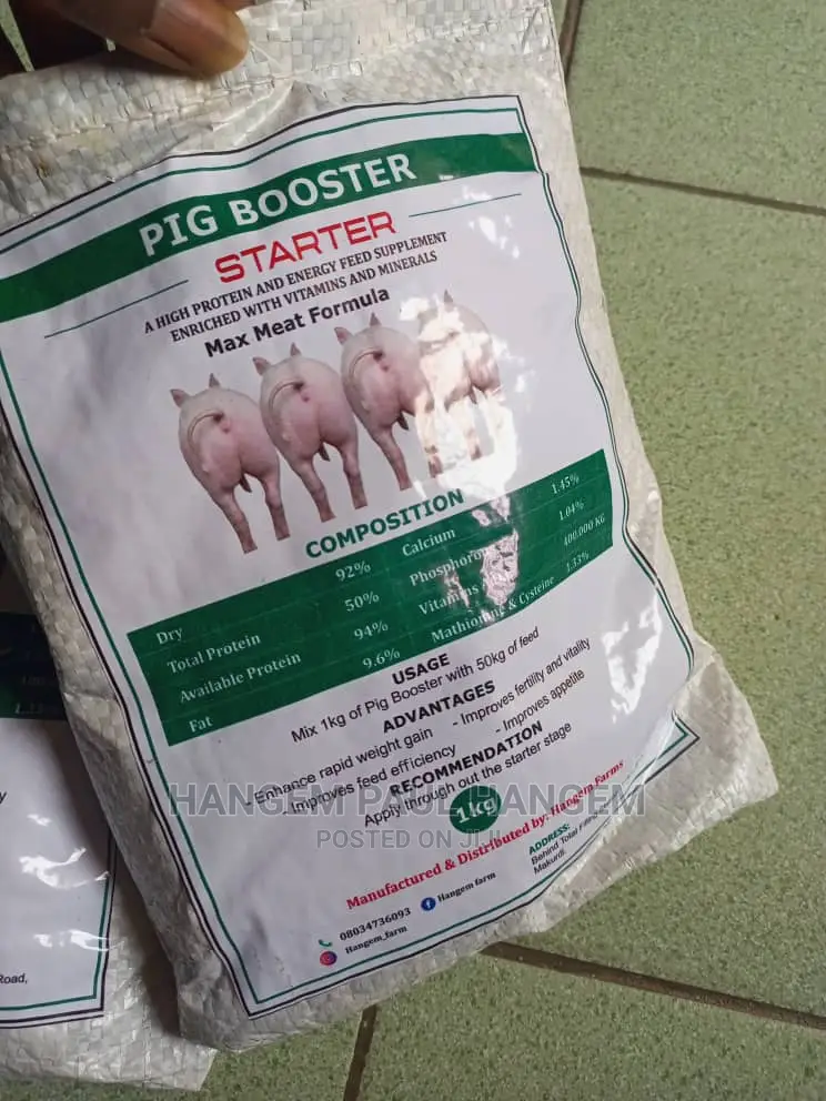 Pig Booster (Protein Sauce)/ in Makurdi - Feeds, Supplements & Seeds ...