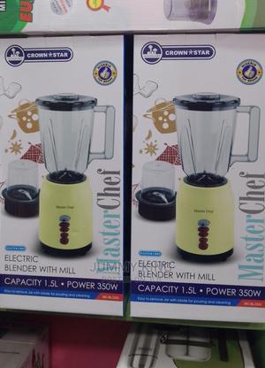 Master Chef Stainless Electric Blender With Mill - 1.5L in Lagos Island ...