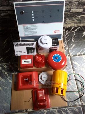 Fire Alarm Panel Smoke Detector. Break Glass. Sounder. in Lagos Island ...