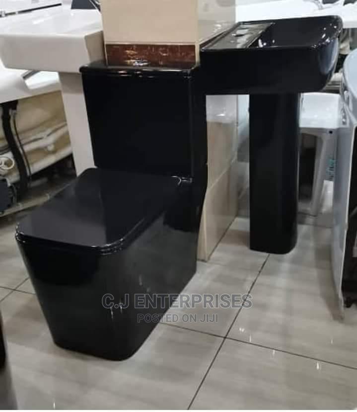 Black Color Wc Set (Turkey ) in Ikeja - Plumbing & Water Supply, C J ...
