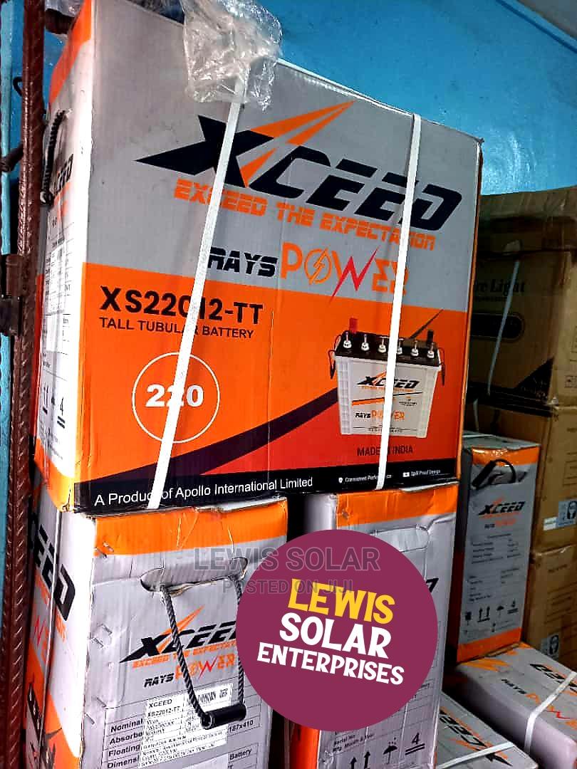 220ah 12v Xceed Tall Tubular India Solar Battery Available In Jos 220ah 12v Xceed Tall Tubular India Solar Battery Available In Jos