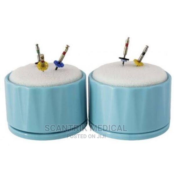 Dental Round Endo Clean Stand Cleaning Foam Endo File Holder in Yaba ...