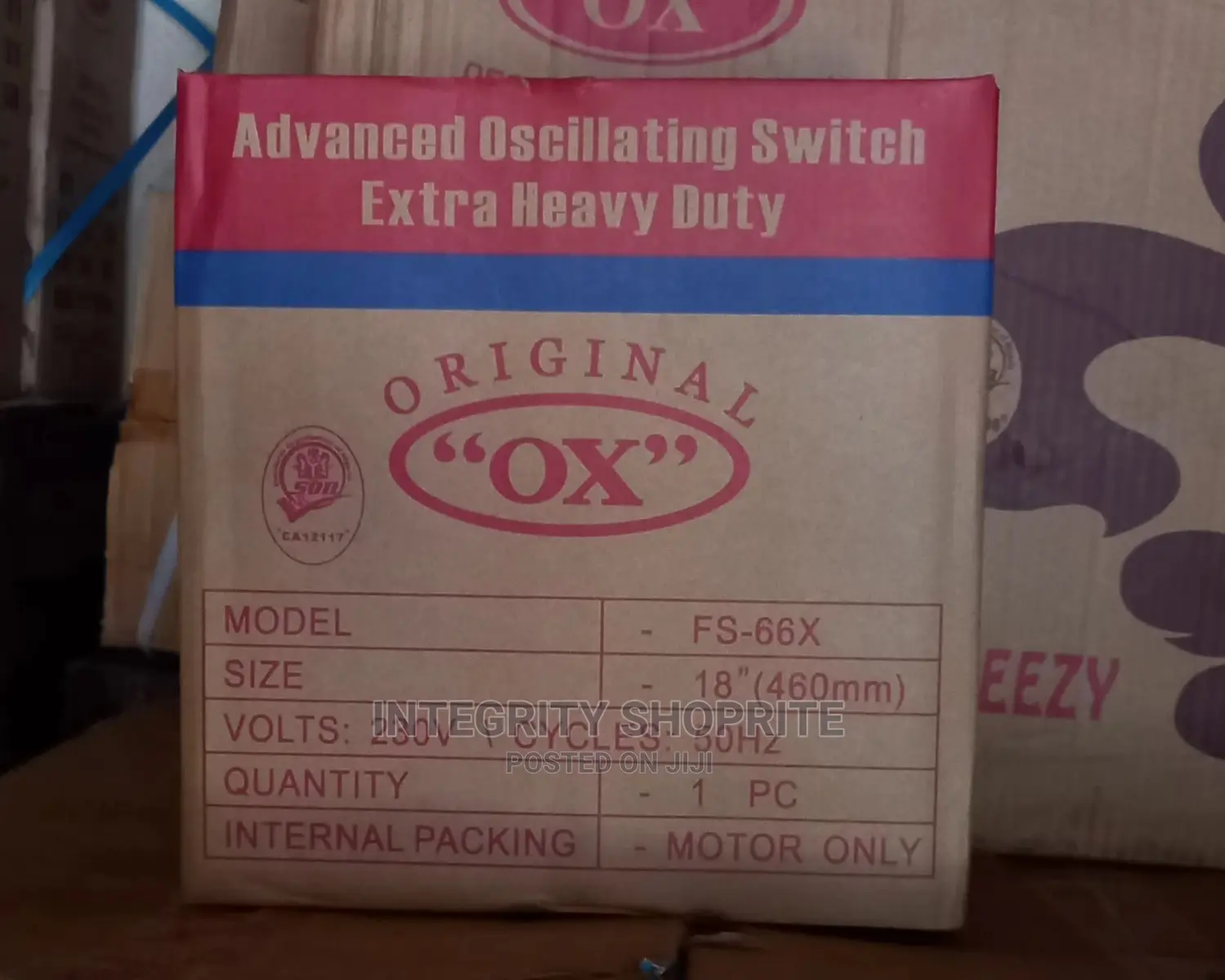 Ox 18'' Inches Industrial Wall Fan - Ox in Lagos Island (Eko) - Home ...