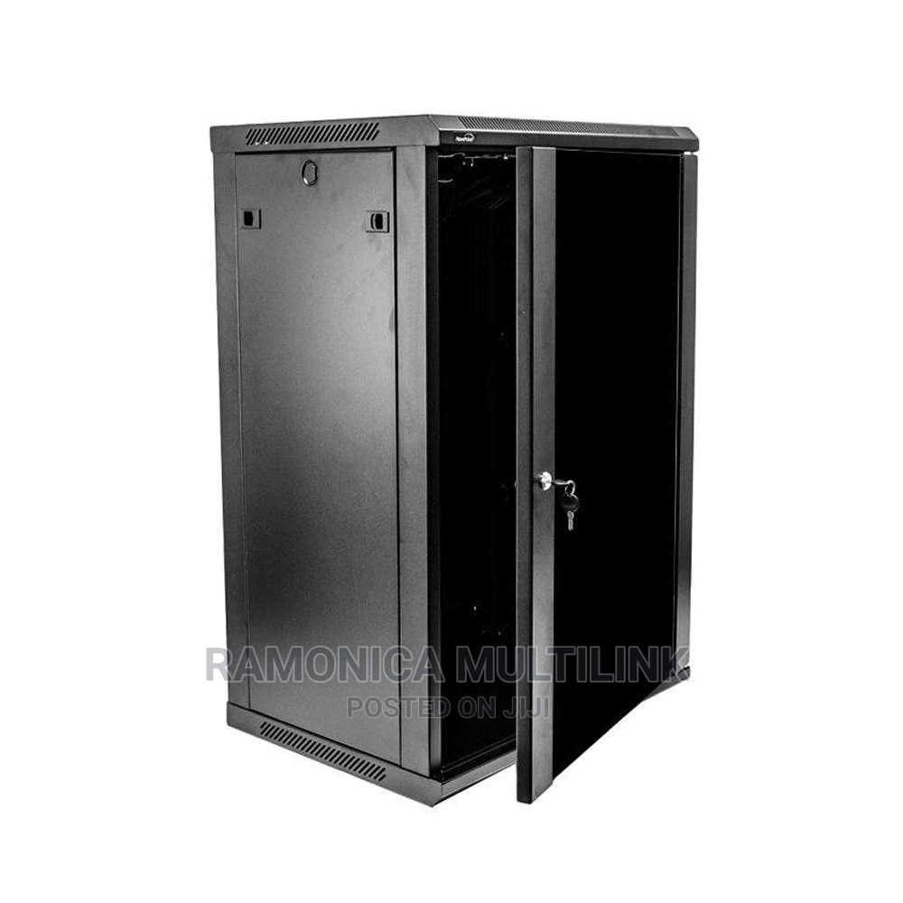 18U Rack Cabinet With Glass Door (600 X 600) in Ikeja - Computer ...