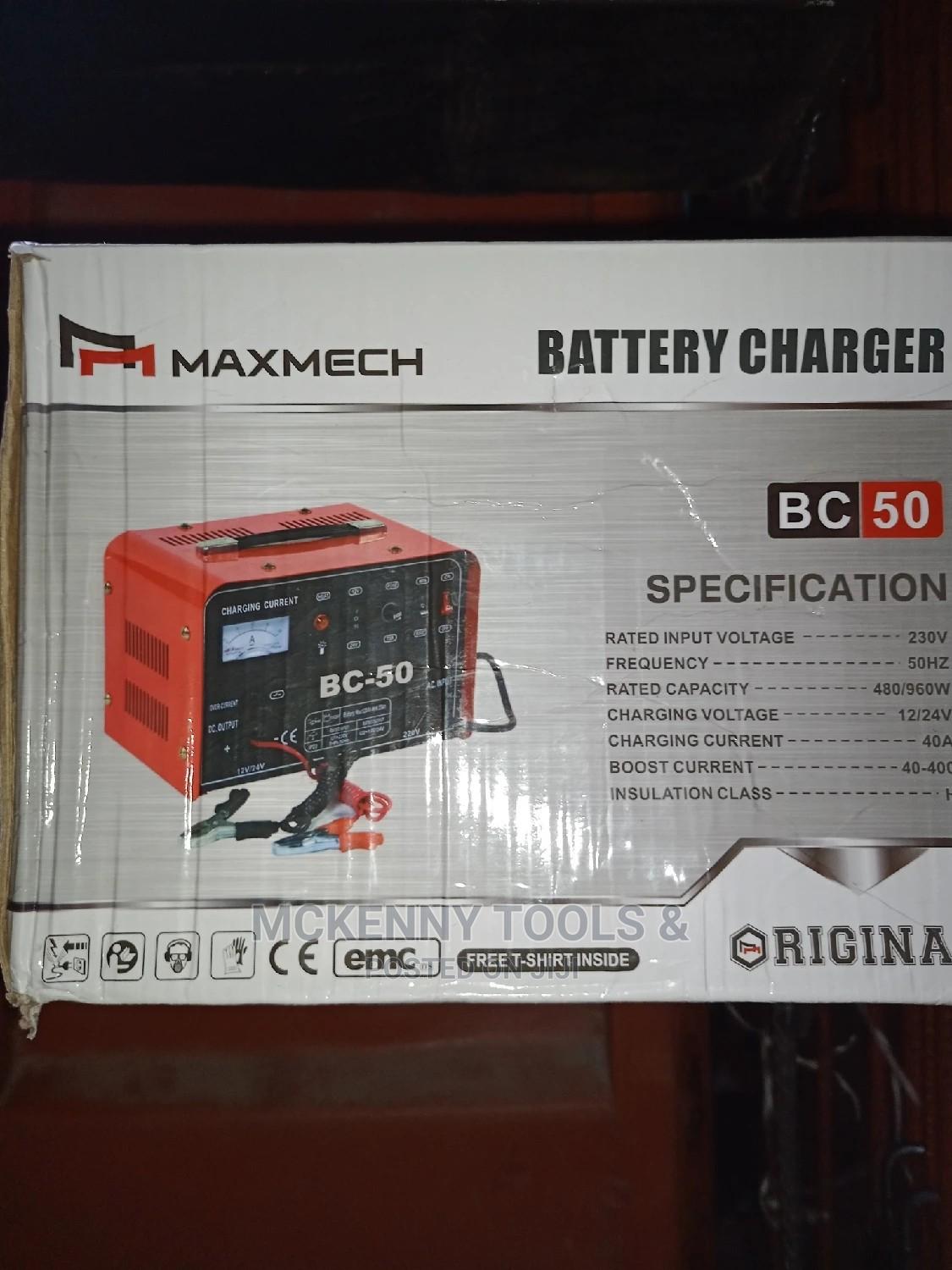 Maxmech Battery Charger Bc 50 Charging Current Bc-50 Sp in Lagos Island ...