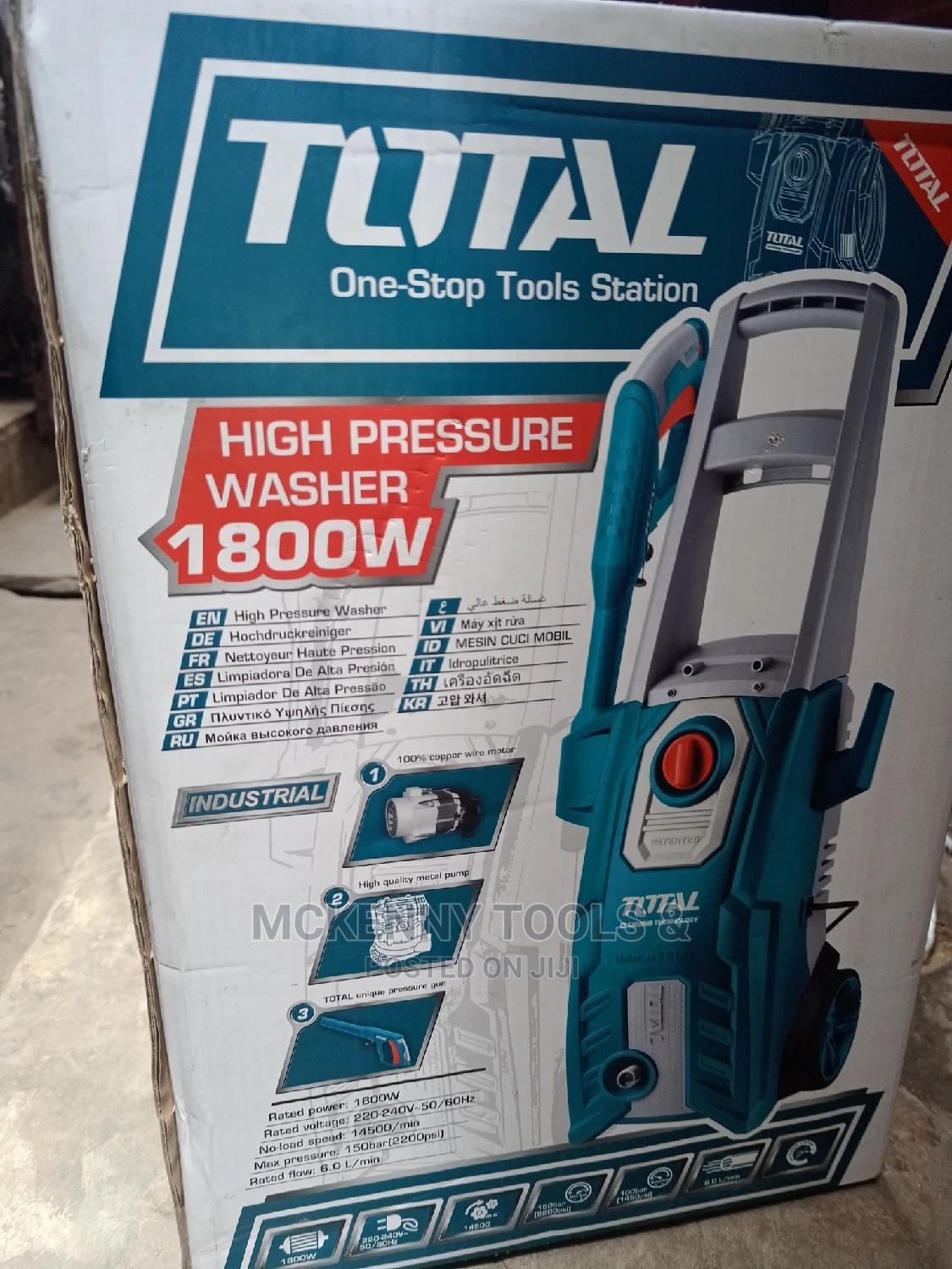 Total One-Stop Tools Station High Pressure Washer 1800 W in Lagos ...