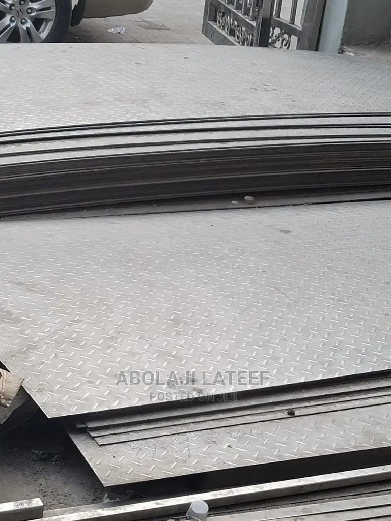 4mm Stainless Checker Plate in Surulere - Building Materials, Allahu ...