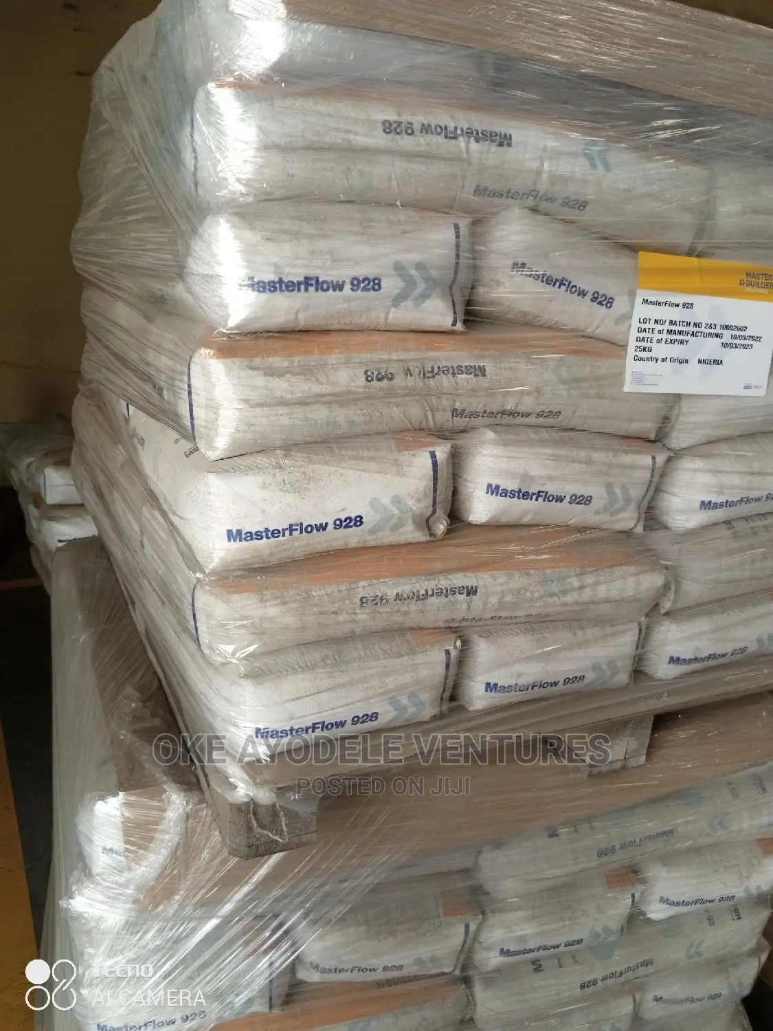 Masterflow 928 Non-Shrinking Grout in Mushin - Building Materials, Oke ...