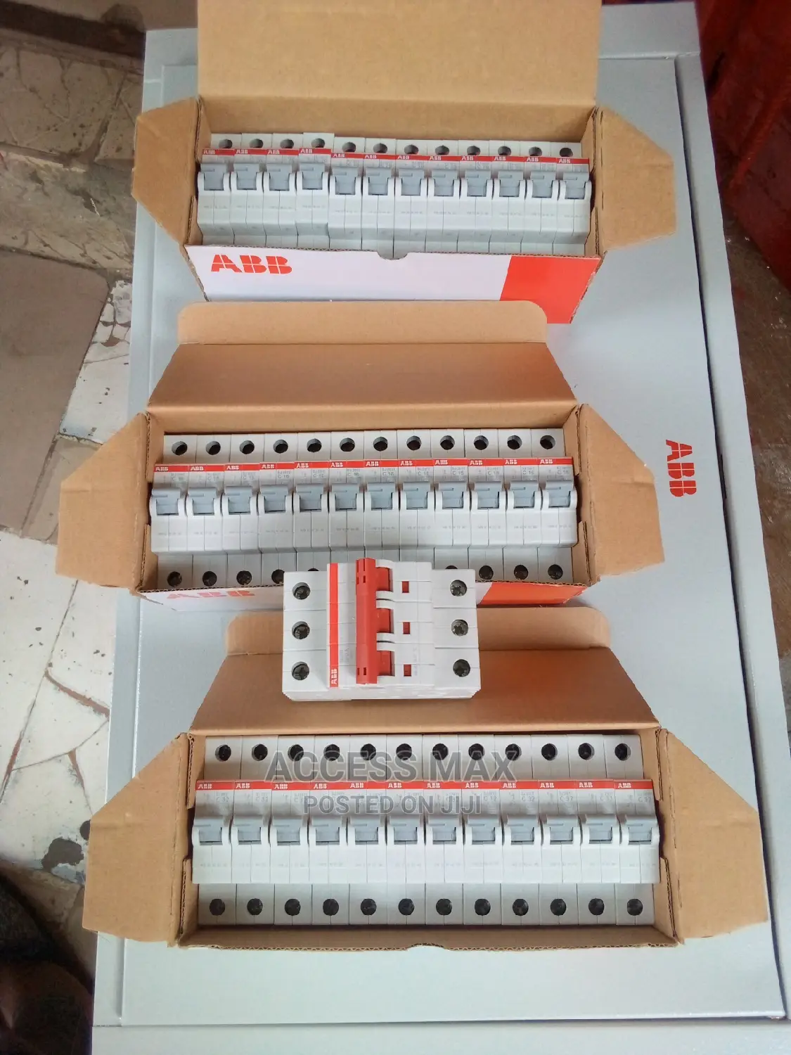 Original ABB Board D12 3 Phase Distribution Board ABB ) in Lagos Island ...