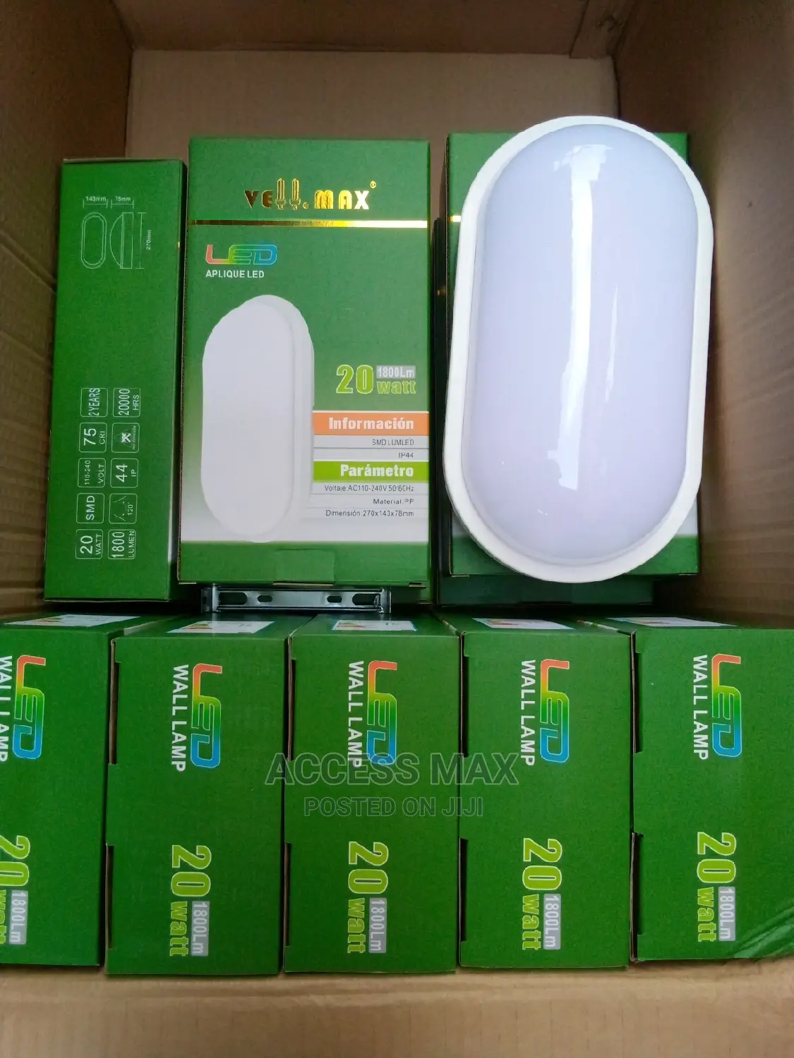 Original One 20watt LED Security Light Vellmax Product in Lagos Island ...