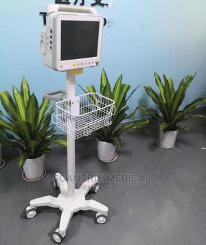 Patient Monitor Trolley With Basket Net in Yaba - Medical Supplies ...