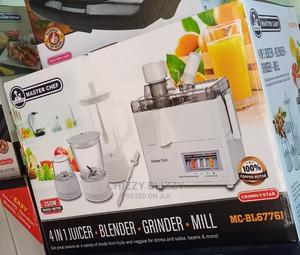 Master Chef 4 in 1 Blender,Juice Extractor, Grinderwith Mill in Lagos ...