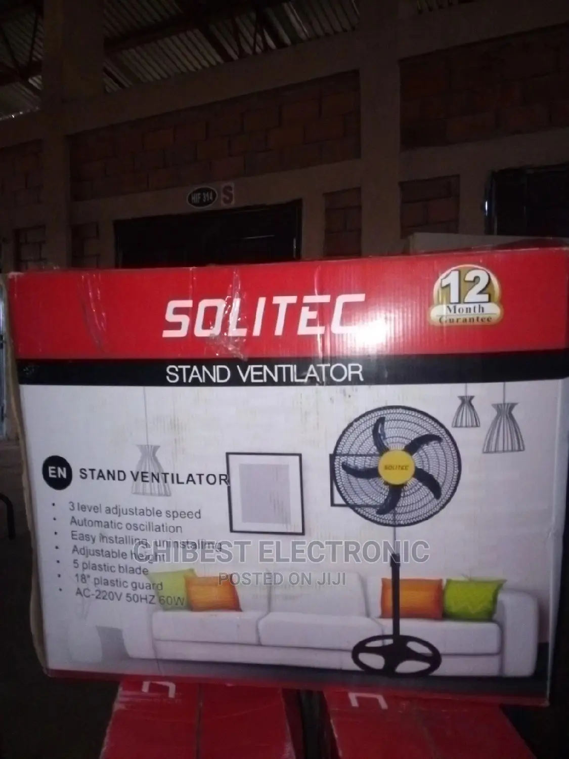 Solitec Fan Cold Like AC 12 Month Warranty Brand New in Asokoro - Home ...