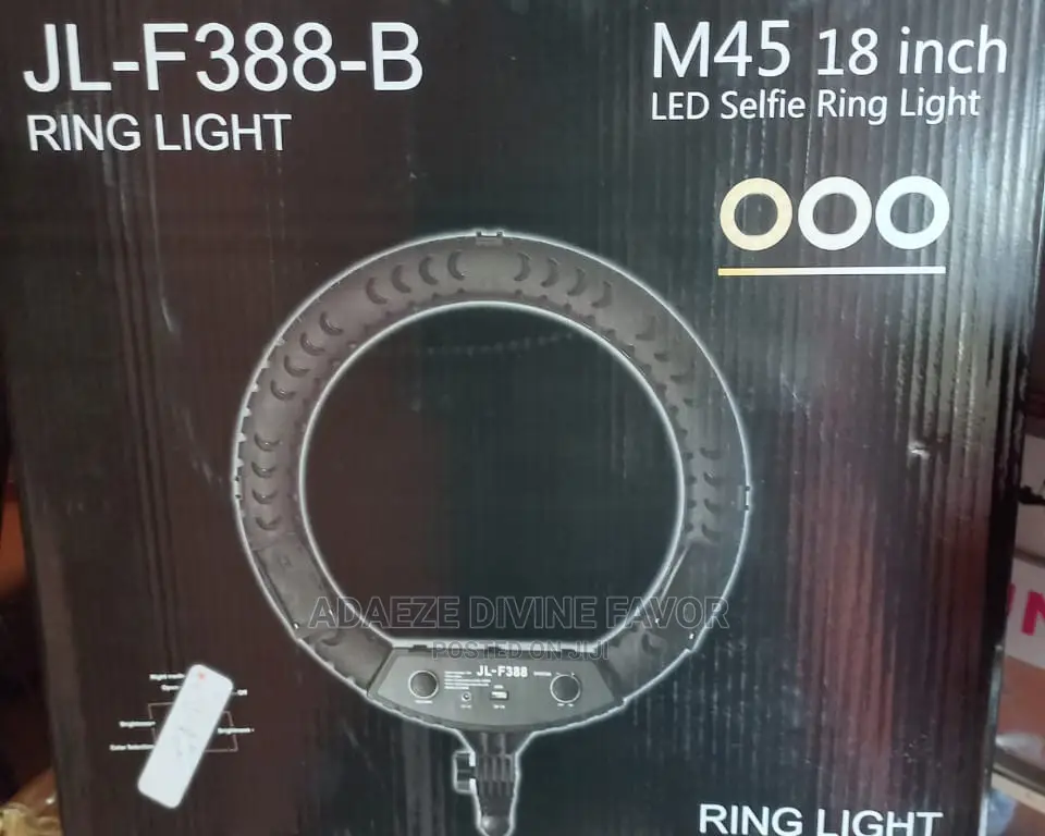 JL-F388-B Ring Light M45 18inch LED Selfie Ring Light in Lagos Island (Eko) - Accessories ...