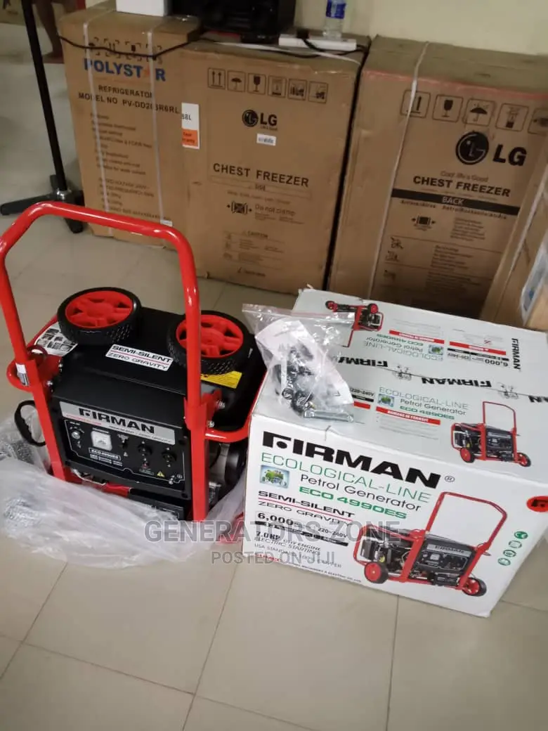 Firman 6.5kva Ecological Generator Eco4990es- Automatic in Ikeja ...