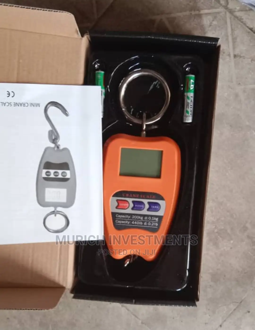 Crane Scale 200kg Digital Scale Heavy Duty Hook Scales in Lagos Island ...