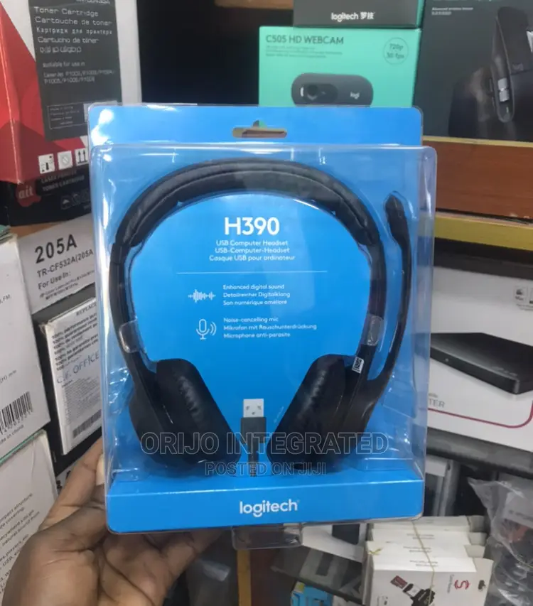 Logitech H390 Usb Headset Noise-Canceling Microphone in Ikeja ...